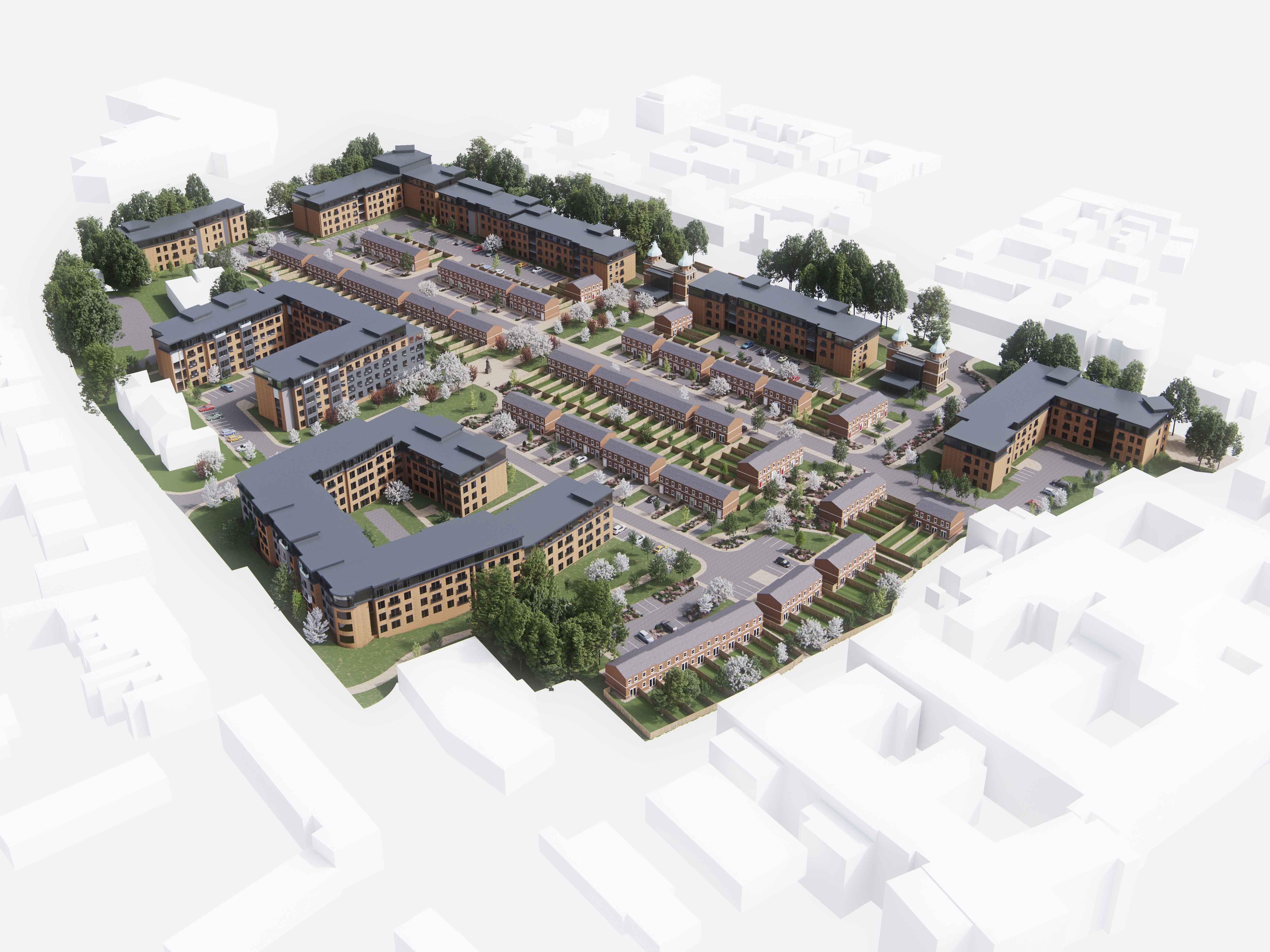 Nightingale Quarter, Derby Royal Infirmary | Gould Singleton Architects